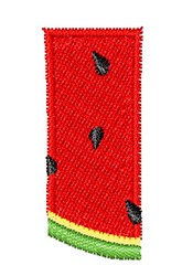 Watermelon Font I Embroidery Design | EmbroideryDesigns.com