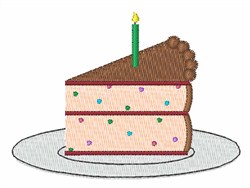 Birthday Cake Embroidery Design | EmbroideryDesigns.com
