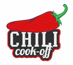 Chili Cook-Off Embroidery Design | EmbroideryDesigns.com