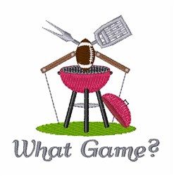 What Game? Embroidery Design | EmbroideryDesigns.com