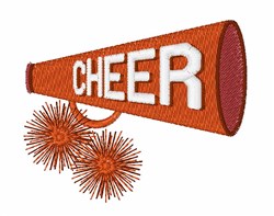 Cheer Embroidery Design | EmbroideryDesigns.com