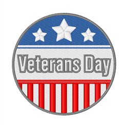 Veterans Day Embroidery Design | EmbroideryDesigns.com