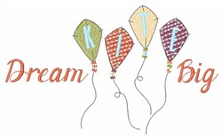 Dream Big Embroidery Design | EmbroideryDesigns.com