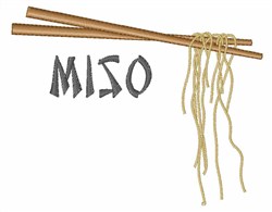 Miso Embroidery Design | EmbroideryDesigns.com