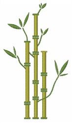 Bamboo Embroidery Design | EmbroideryDesigns.com