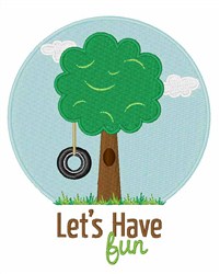Lets Have Fun Embroidery Design | EmbroideryDesigns.com