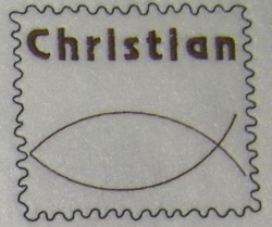 Ichthys Stamp Embroidery Design | EmbroideryDesigns.com