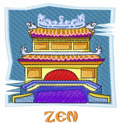 Zen Embroidery Design | EmbroideryDesigns.com