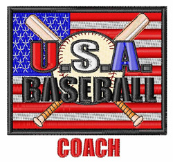 Coach Embroidery Design | EmbroideryDesigns.com