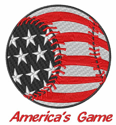 Americas Game Embroidery Design | EmbroideryDesigns.com