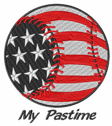 My Pastime Embroidery Design | EmbroideryDesigns.com