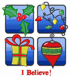 I Believe! Embroidery Design | EmbroideryDesigns.com