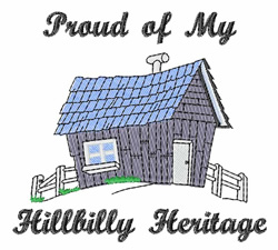 Hillbilly Heritage Embroidery Design | EmbroideryDesigns.com