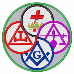 The York Rite Embroidery Design | EmbroideryDesigns.com