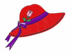 Red Hat Embroidery Design | EmbroideryDesigns.com