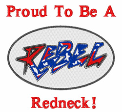 Proud Redneck Embroidery Design | EmbroideryDesigns.com
