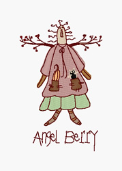 Angel Berry Embroidery Design | EmbroideryDesigns.com