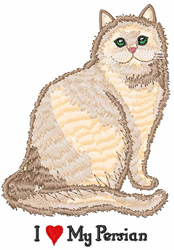 Love My Persian Embroidery Design | EmbroideryDesigns.com