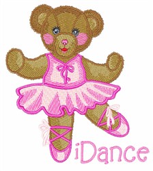 I Dance Embroidery Design | EmbroideryDesigns.com