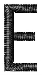 Arial Narrow E Embroidery Design | EmbroideryDesigns.com