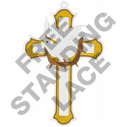 Easter Cross Embroidery Design | EmbroideryDesigns.com