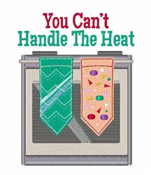 Handle The Heat Embroidery Design | EmbroideryDesigns.com
