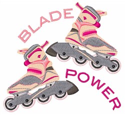 Blade Power Embroidery Design | EmbroideryDesigns.com