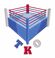 Knock Out! Embroidery Design | EmbroideryDesigns.com