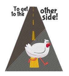 The Other Side! Embroidery Design | EmbroideryDesigns.com