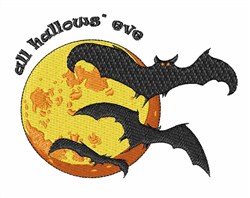 All Hallows Eve Embroidery Design | EmbroideryDesigns.com