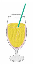 Cocktail Embroidery Design | EmbroideryDesigns.com