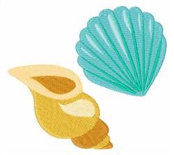 Seashells Embroidery Design | EmbroideryDesigns.com