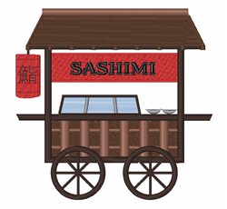 Sashimi Embroidery Design | EmbroideryDesigns.com