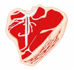 Steak Embroidery Design | EmbroideryDesigns.com
