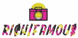 Rich & Famous Embroidery Design | EmbroideryDesigns.com