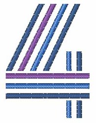 Line Up Font 4 Embroidery Design | EmbroideryDesigns.com