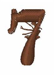 Bootstrap Cowboy 7 Embroidery Design | EmbroideryDesigns.com