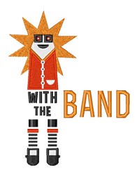 With The Band Embroidery Design | EmbroideryDesigns.com