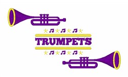 Feast Of Trumpets Embroidery Design | EmbroideryDesigns.com