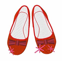 Ruby Red Slippers Embroidery Design | EmbroideryDesigns.com
