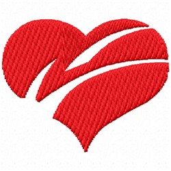 Valentine Heart Embroidery Design | EmbroideryDesigns.com