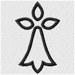 Ermine Outline Embroidery Design | EmbroideryDesigns.com