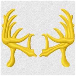 Antlers Embroidery Design | EmbroideryDesigns.com