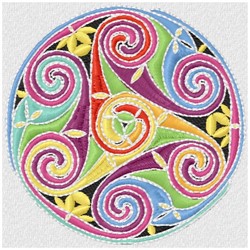 Celtic Triskel Embroidery Design | EmbroideryDesigns.com