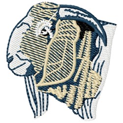 Sheep Head Embroidery Design | EmbroideryDesigns.com