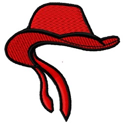 Red Hat Embroidery Design | EmbroideryDesigns.com