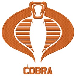 Cobra Embroidery Design | EmbroideryDesigns.com