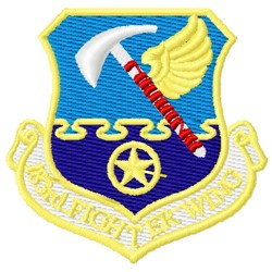 183rd Fighter Wing Embroidery Design | EmbroideryDesigns.com