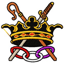 Independent Order Of Oddfellows Embroidery Design | EmbroideryDesigns.com