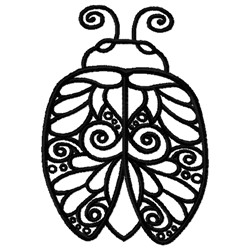 Sugarbird Bug Embroidery Design | EmbroideryDesigns.com